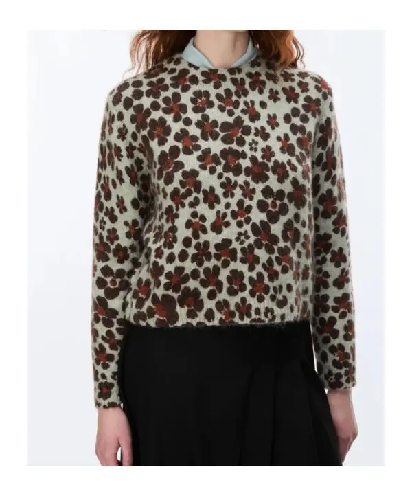 IBLUES Printed Knit Top