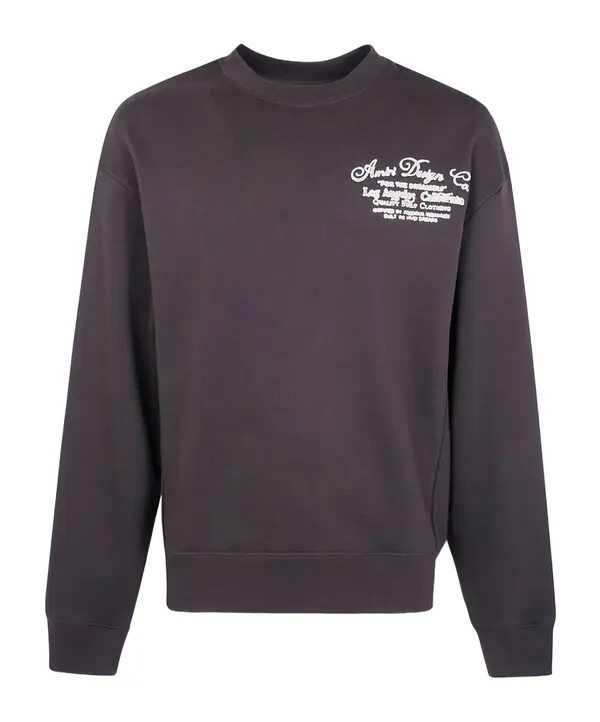Amiri Vintage Script Print Sweatshirt - Brown