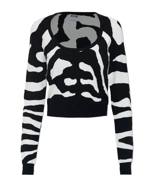 Moschino Long-sleeve Knit Top