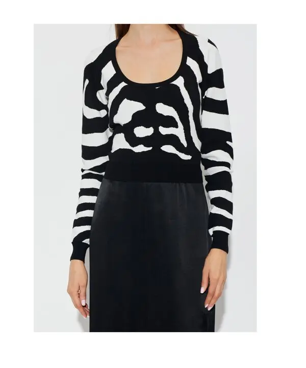 Moschino Long-sleeve Knit Top