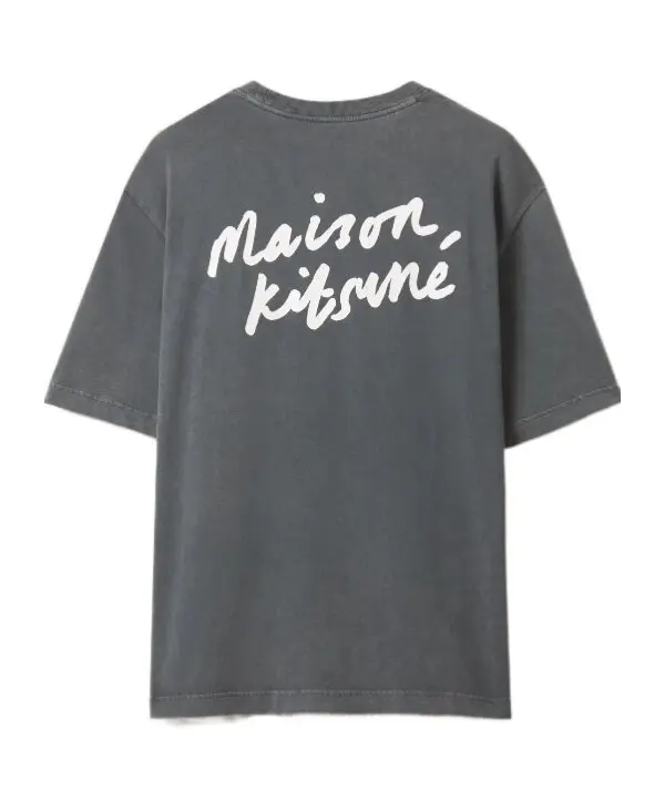 Maison Kitsuné Handwriting Oversize Tee-shirt