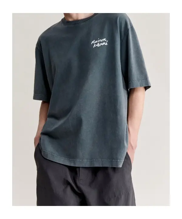 Maison Kitsuné Handwriting Oversize Tee-shirt