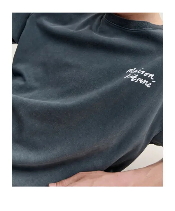 Maison Kitsuné Handwriting Oversize Tee-shirt