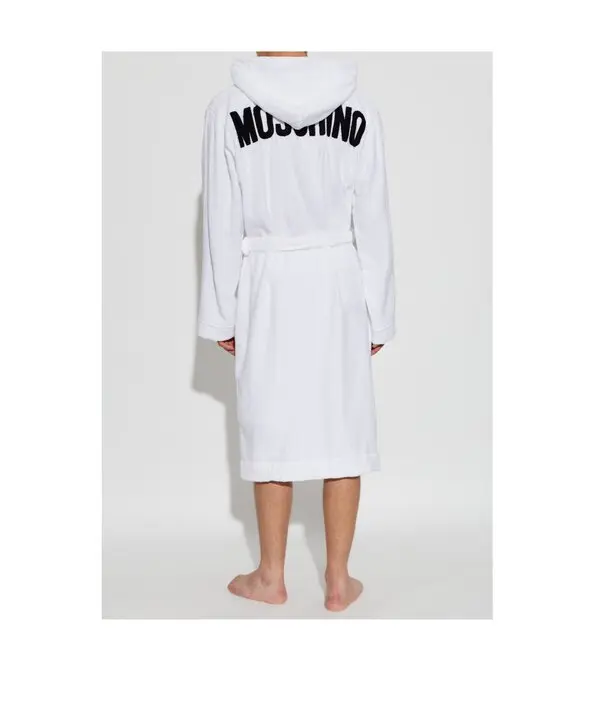 Moschino Long-sleeved Bathrobe