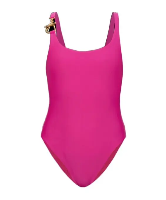 Moschino Sleeveless One-piece Swimsuit - Pink