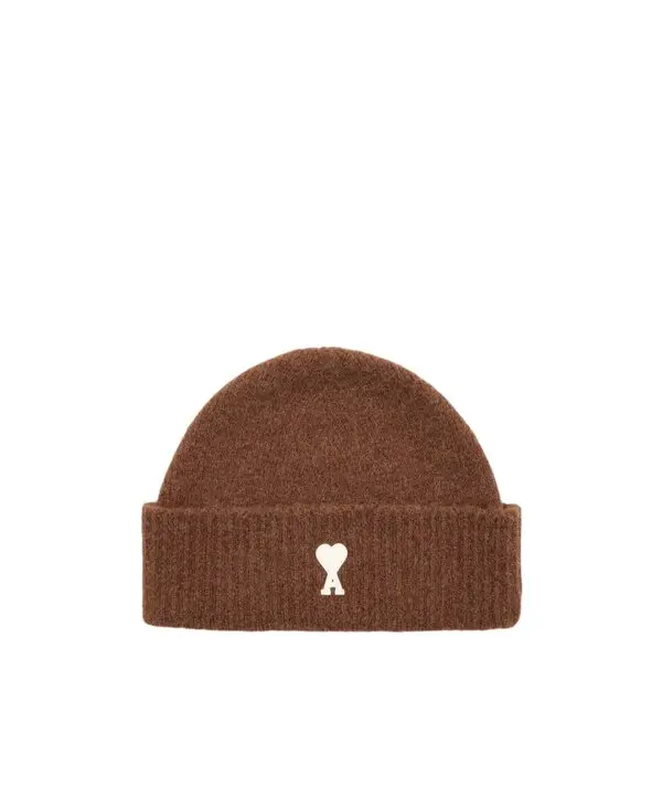 AMI Paris De Coeur Knit Hat