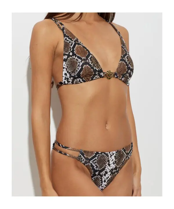 Moschino Patterned Bikini Top