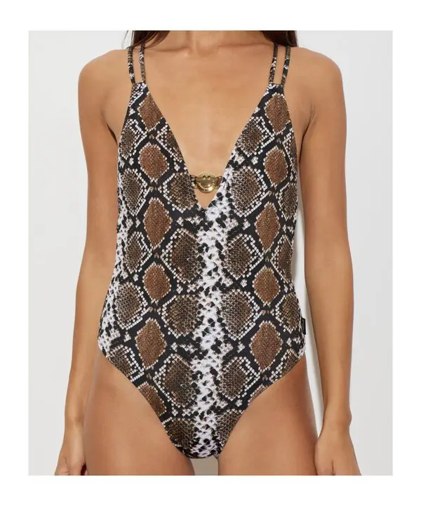 Moschino Patterned One-piece Swimsuit