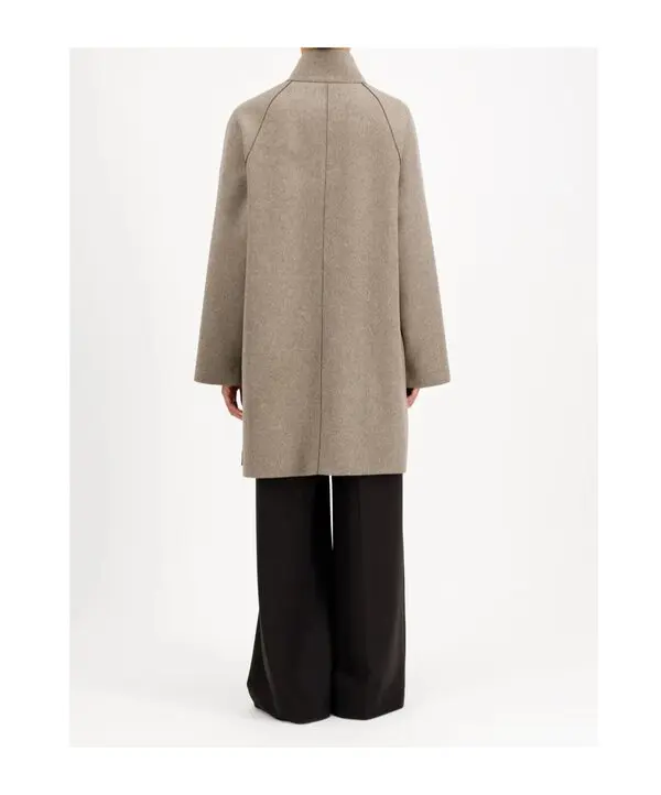 Harris Wharf London Button-front Coat