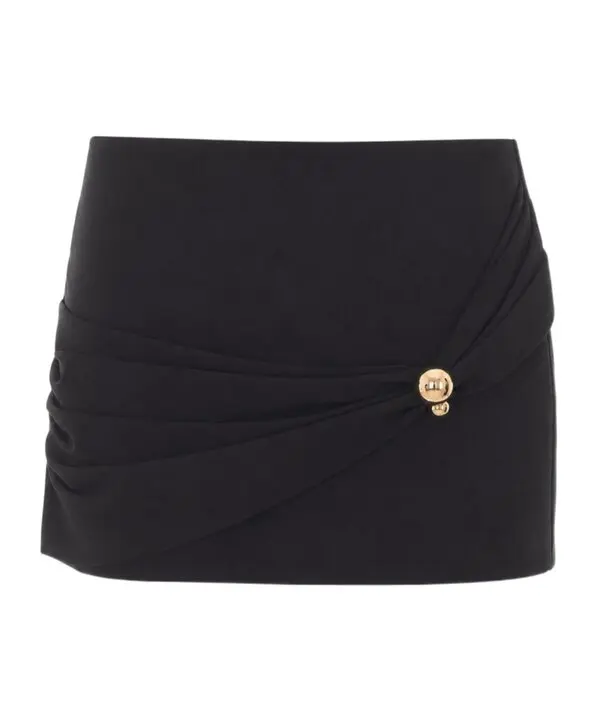 ANIYE BY Twisted Hardware Mini Skirt