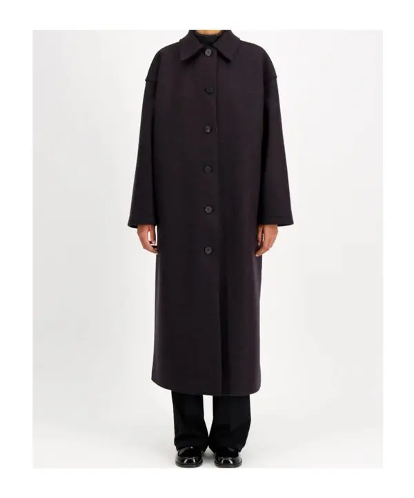 Harris Wharf London Button-front Coat