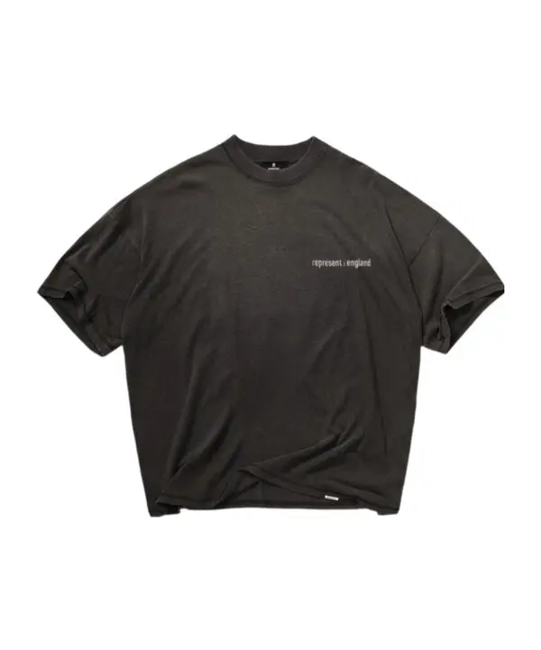 REPRESENT Logo-print Cotton T-shirt