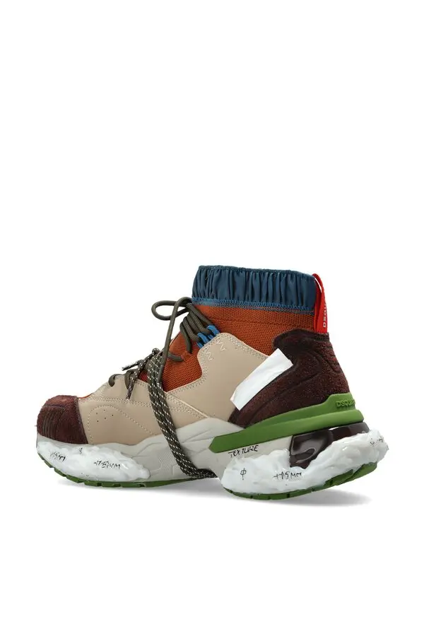 Dsquared2 Faster Panelled Lace-up Sneakers