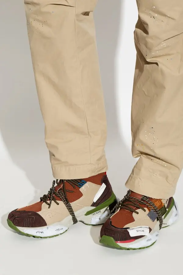 Dsquared2 Faster Panelled Lace-up Sneakers