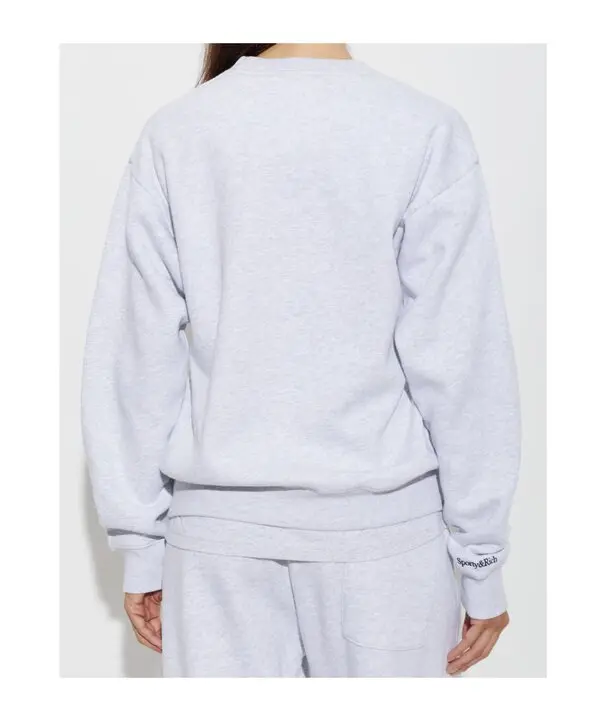 SPORTY  RICH Sporty & Rich La Dodgers Long-sleeve Sweatshirt