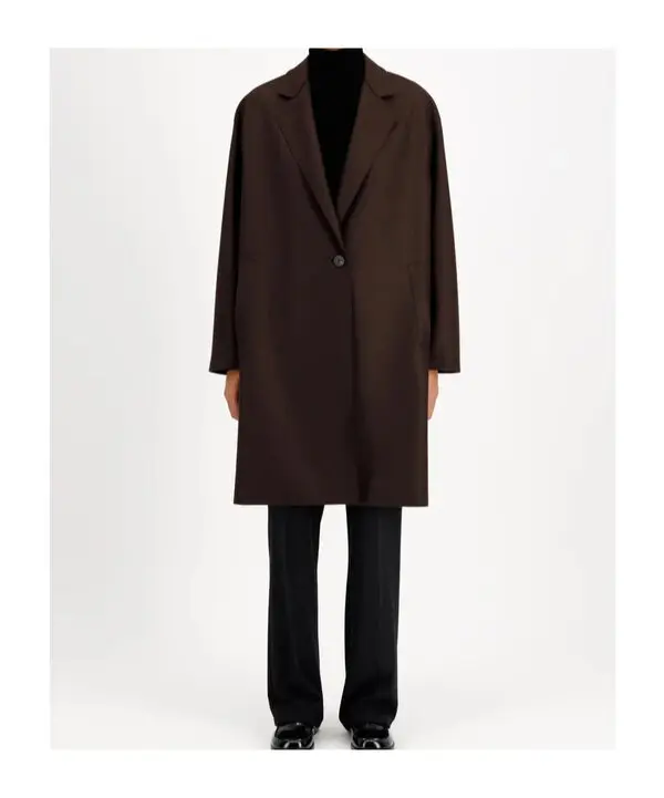 Harris Wharf London Button-front Coat