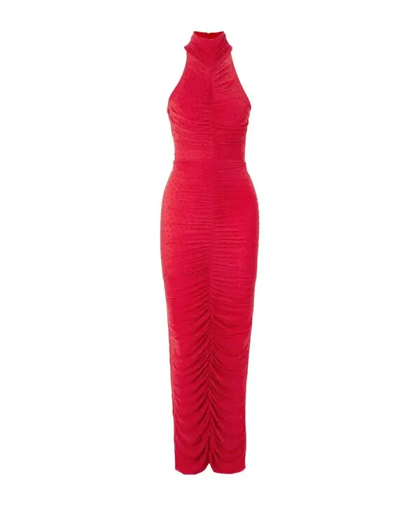 Alex Perry Gabe Crystal-embellished Maxi Dress