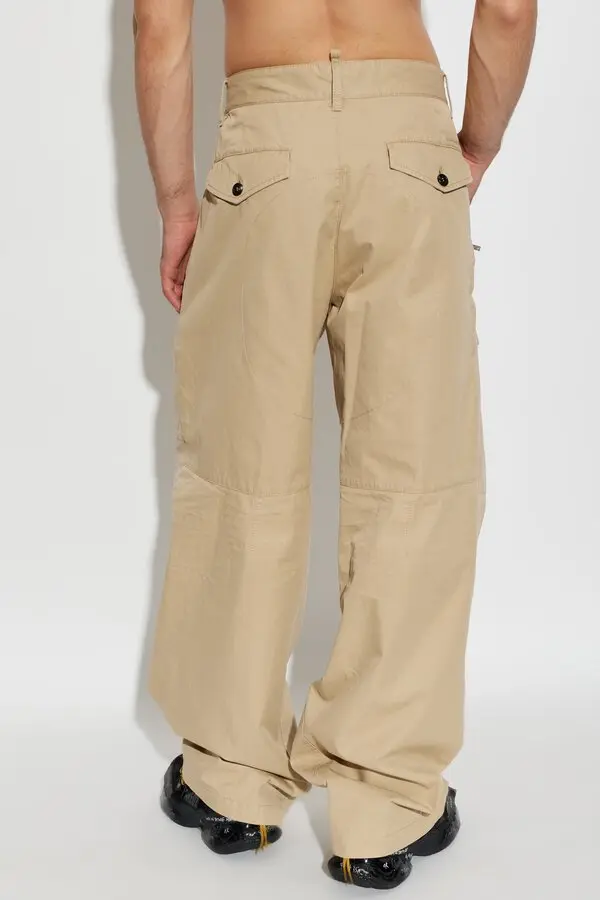 Dsquared2 Casual Trousers With Belt Loops