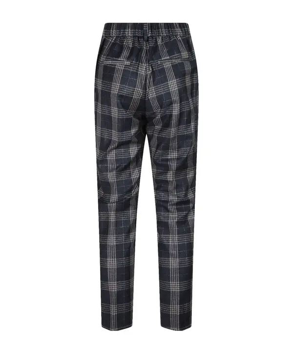 Peserico Check Pattern Trousers