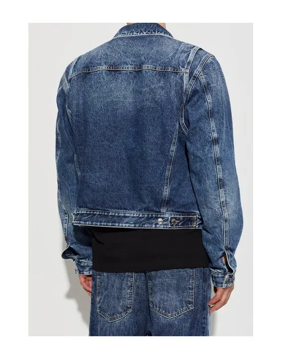Dsquared2 Dark Highlight Mini Front Jean Jacket