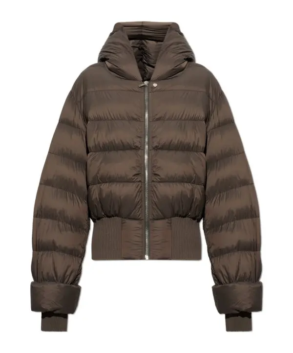 Rick Owens Long-sleeved Down Jacket
