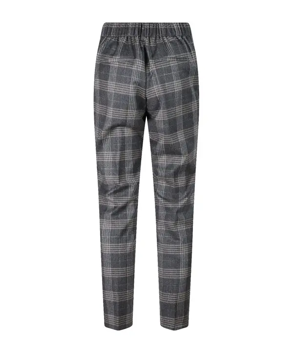 Peserico Check Pattern Trousers