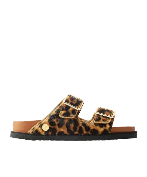 BIRKENSTOCK Calf Hair Sandals - No