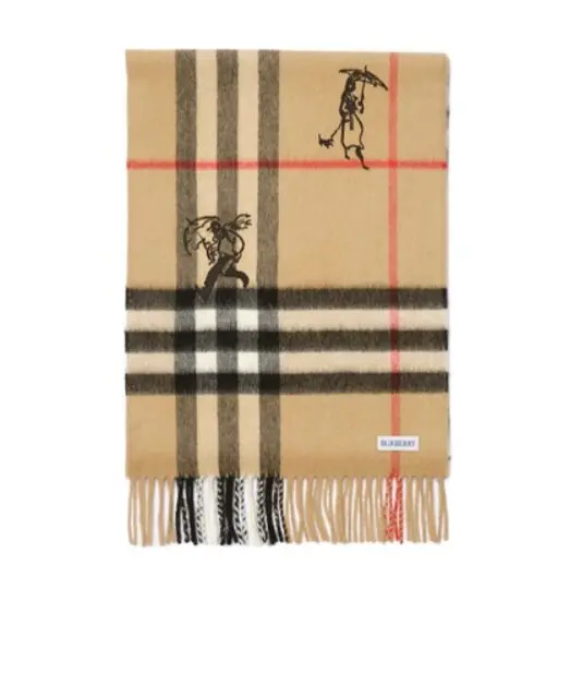 Burberry Check Mates Scarf