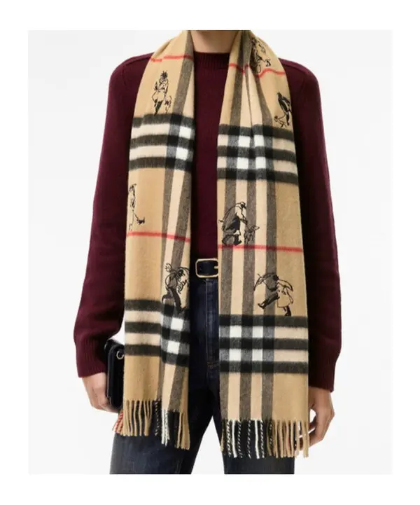 Burberry Check Mates Scarf