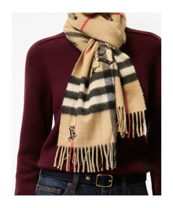 Burberry Check Mates Scarf