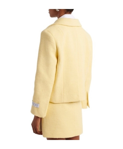 PATOU Cropped Cotton Jacket