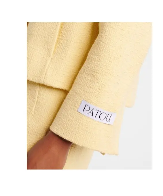 PATOU Cropped Cotton Jacket