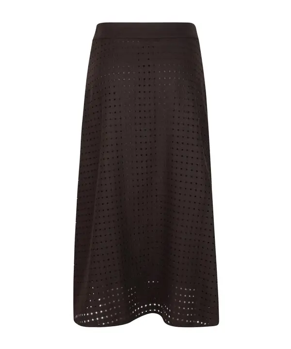 Peserico Cut-out Detailed Skirt