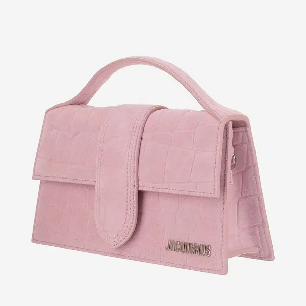 Jacquemus Embossed Top Handle Shoulder Bag