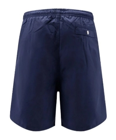AMI Paris Logo Plain Elasticated Waistband Swim Shorts