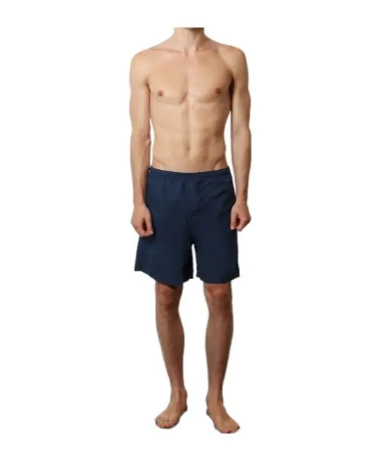 AMI Paris Logo Plain Elasticated Waistband Swim Shorts