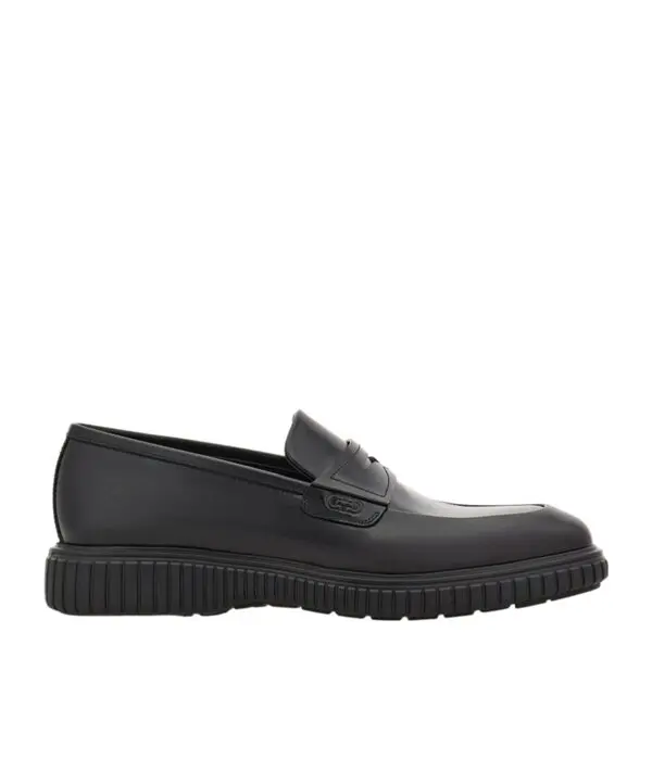 FERRAGAMO Casual Loafer - Black