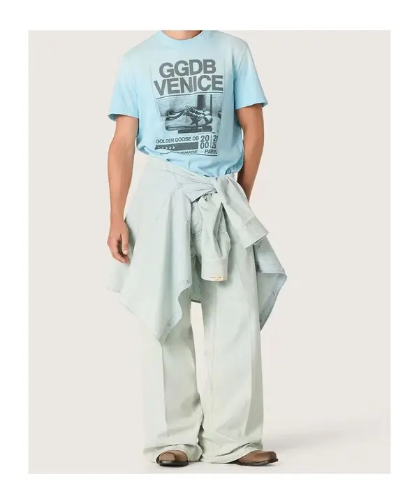 GOLDEN GOOSE Wide-leg Jeans