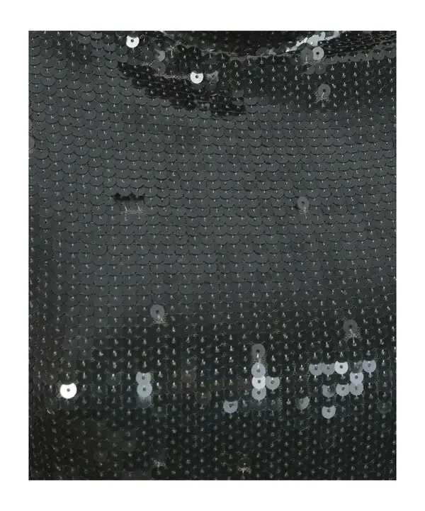 ROTATE BY BIRGER CHRISTENSEN Sequin-embellished Cap Sleeved Maxi Dress