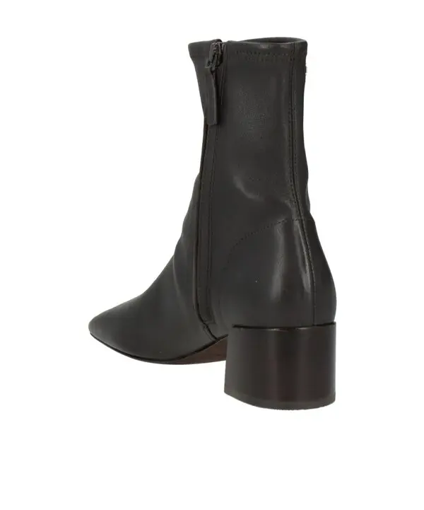 Tory Burch Solidcolour Leather Sock Boots