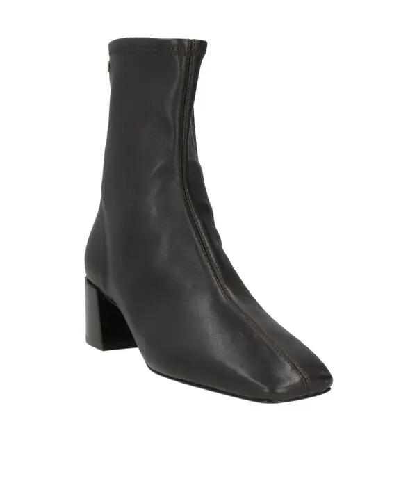 Tory Burch Solidcolour Leather Sock Boots