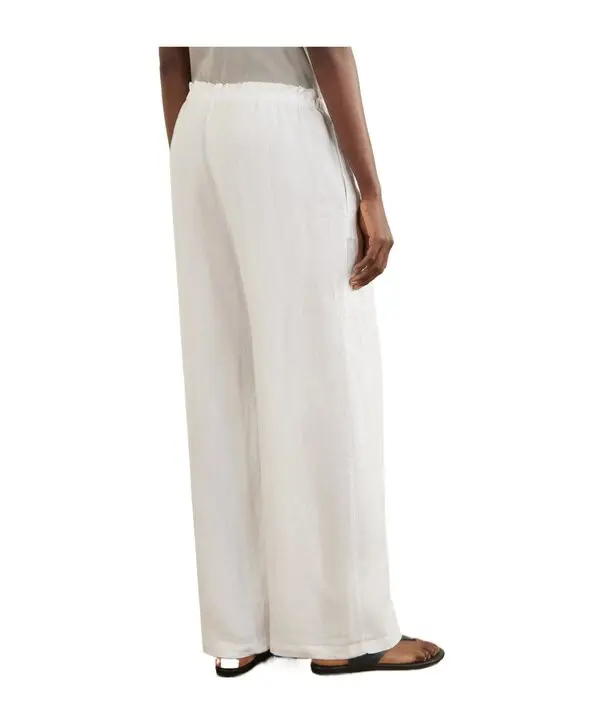 JAMES PERSE Linen Straight-leg Pants
