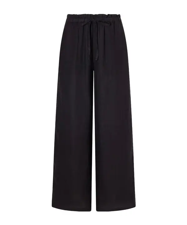 JAMES PERSE Linen Wide-leg Pants
