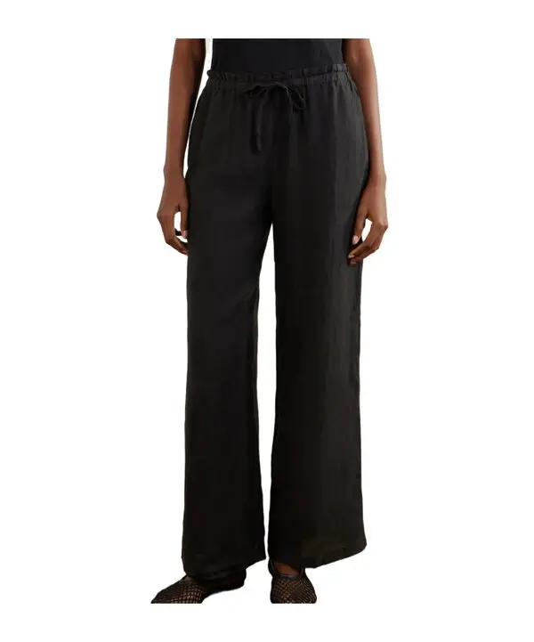 JAMES PERSE Linen Wide-leg Pants