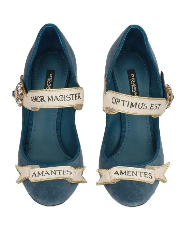 Dolce & Gabbana Two Tone Mary Jane Heels