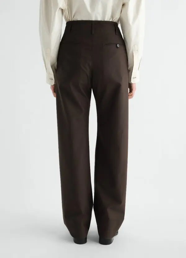 LEMAIRE Baggy Pants In Tropical Wool Blend