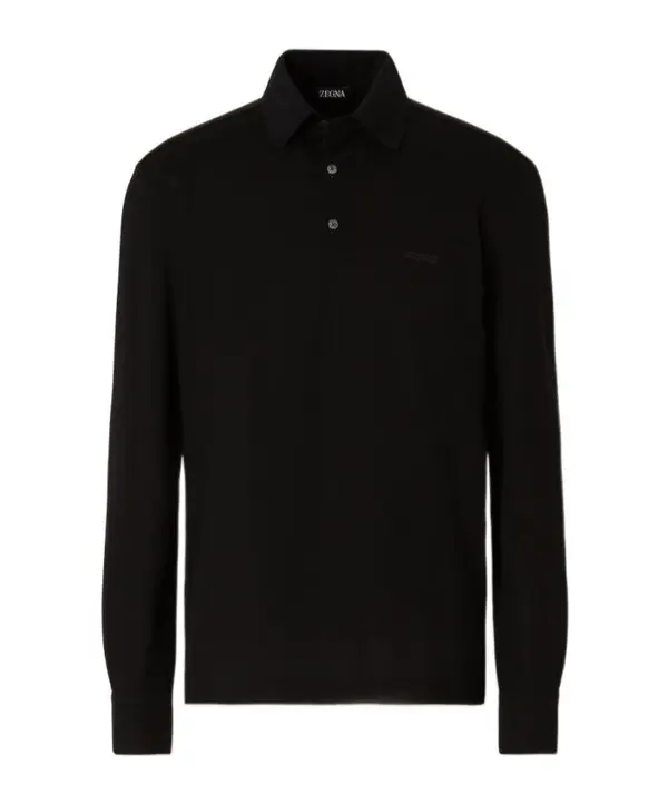 Zegna Cotton Piquet Polo Shirt