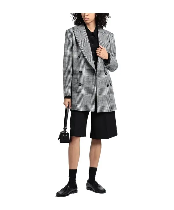 Dolce & Gabbana Checked Double-breasted Coat