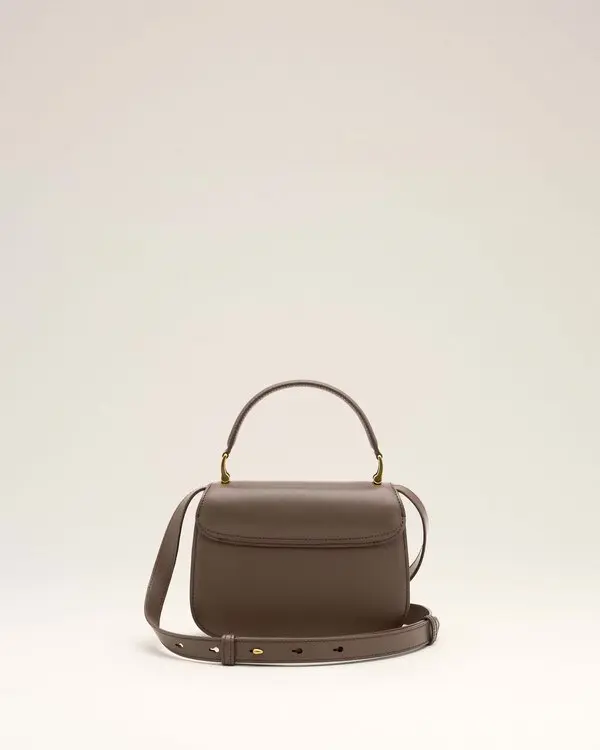 AMI Paris Logo Plaque Shoulder Bag