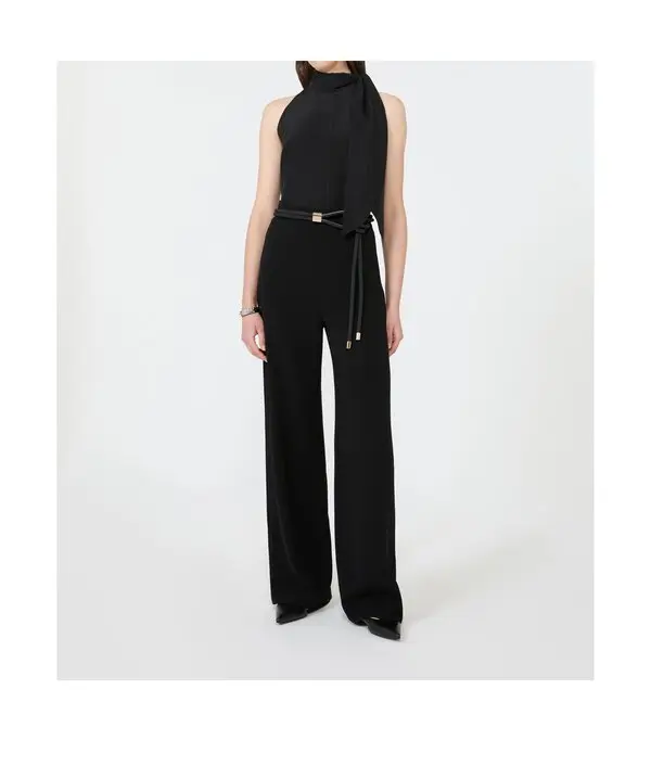Max Mara Pleated Sleeveless Top